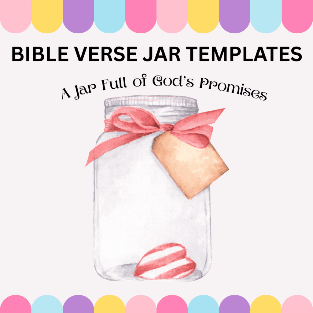 BIBLE VERSES JAR TEMPLATES – Dawn Mari Craft Store
